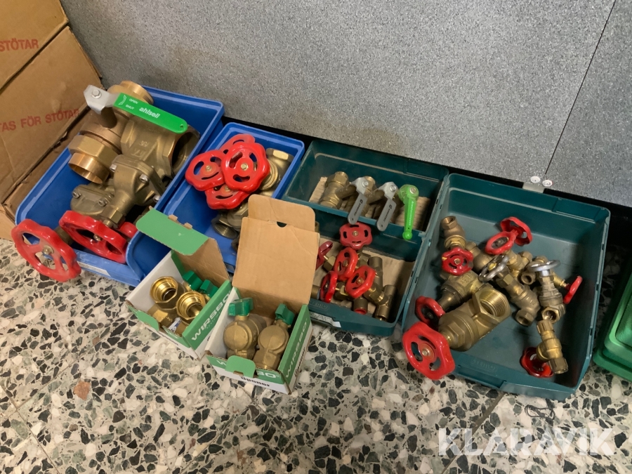 Diverse VVS material, Sjöbo, Klaravik auktioner