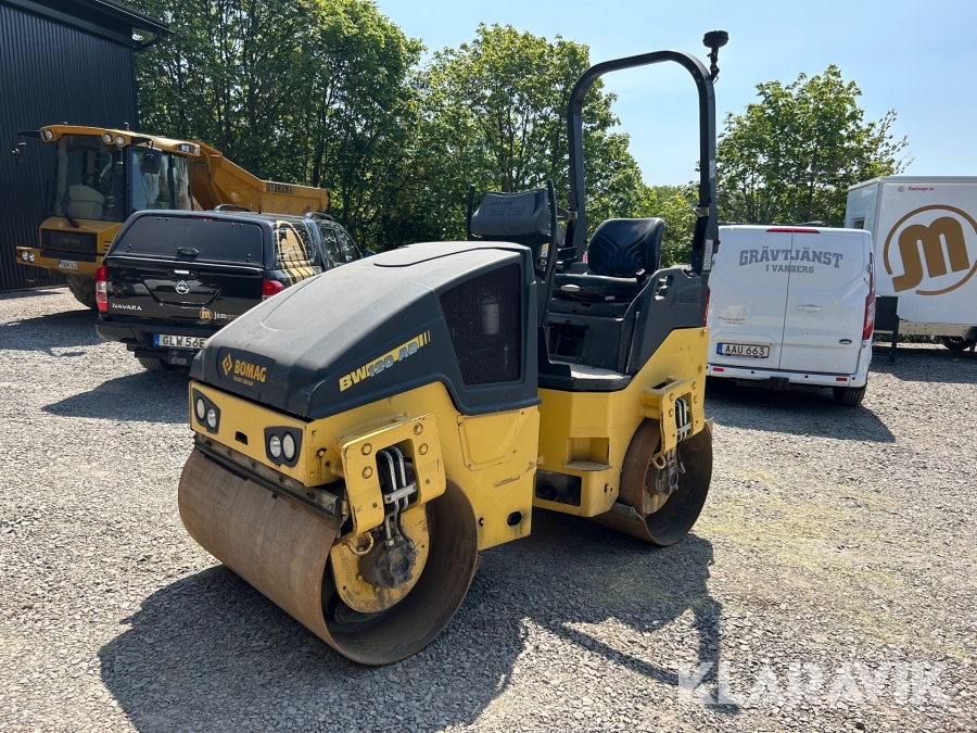 Tandemvält Bomag BW 120 AD-5, Varberg, Klaravik auktioner