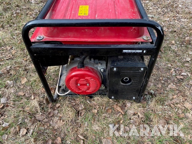 Generator 6kW Glendale GP6500-GEE, Tibro, Klaravik auktioner