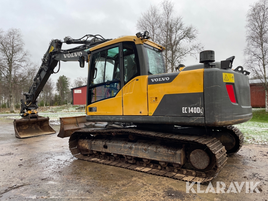 Grävmaskin Volvo EC140DL, Tranemo, Klar