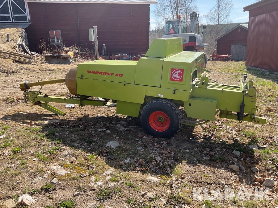 Balpress Claas Markant 40, Ovanåker, Klaravik auktioner