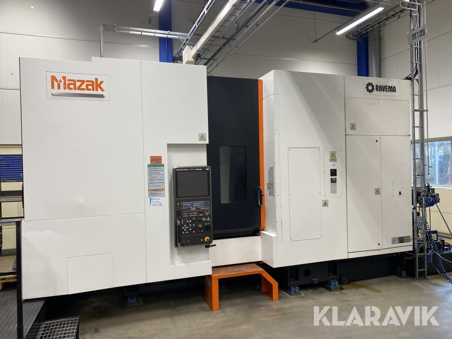 Horisontell fleroperationsmaskin Mazak Nexus 6000-II, Värnam