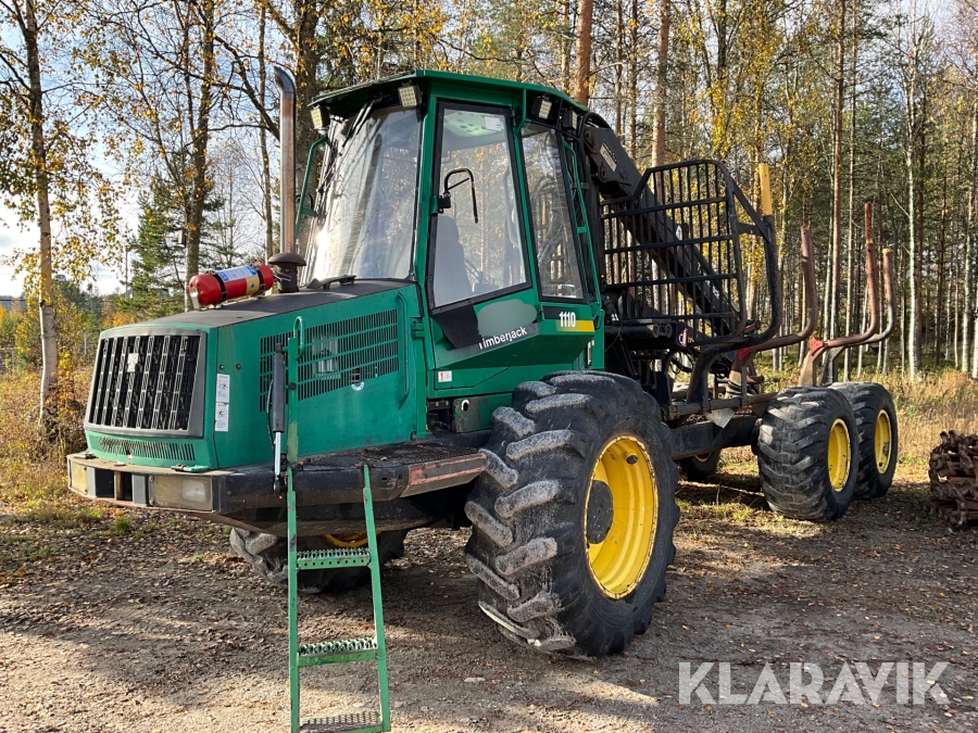 Skotare Timberjack 1110, Kalix, Klaravik auktioner