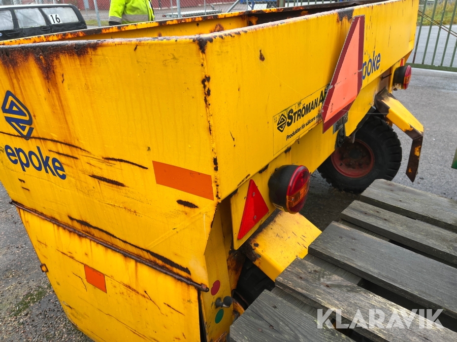 Sandspridare Epoke 2,15m, Åtvidaberg, Klaravik auktioner