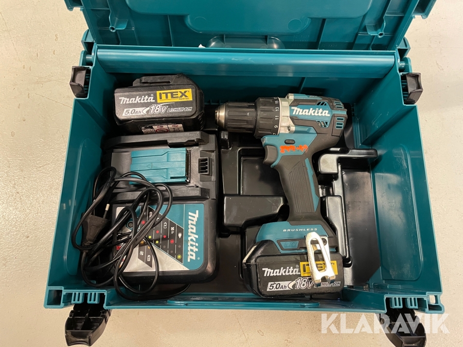 Klaravik Auktioner | Skruvdragare Makita DDF484