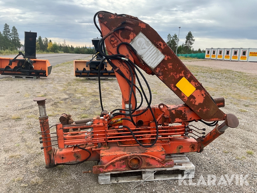 Lastbilskran Hiab 550-2, Arjeplog, Klaravik auktioner