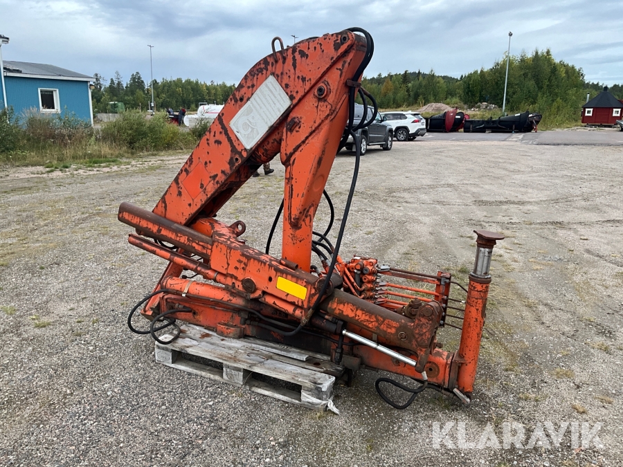 Lastbilskran Hiab 550-2, Arjeplog, Klaravik auktioner