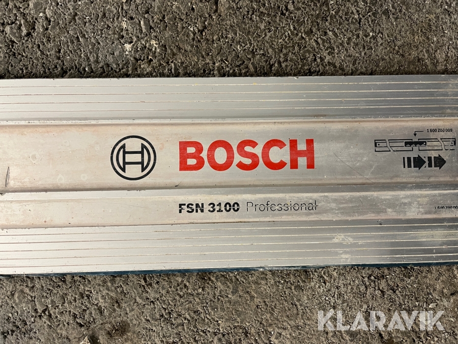 Styrskenor Bosch FSN 1100/1600/3100, Vallentuna, Klaravik au