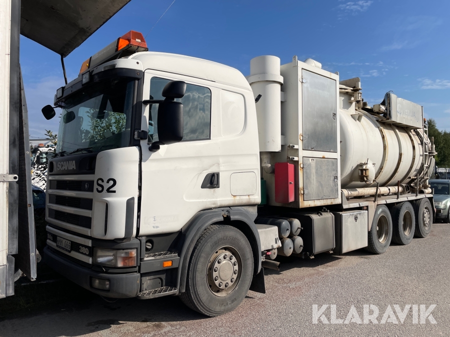 Lastbil Scania 114G 380, Karlstad, Klaravik auktioner