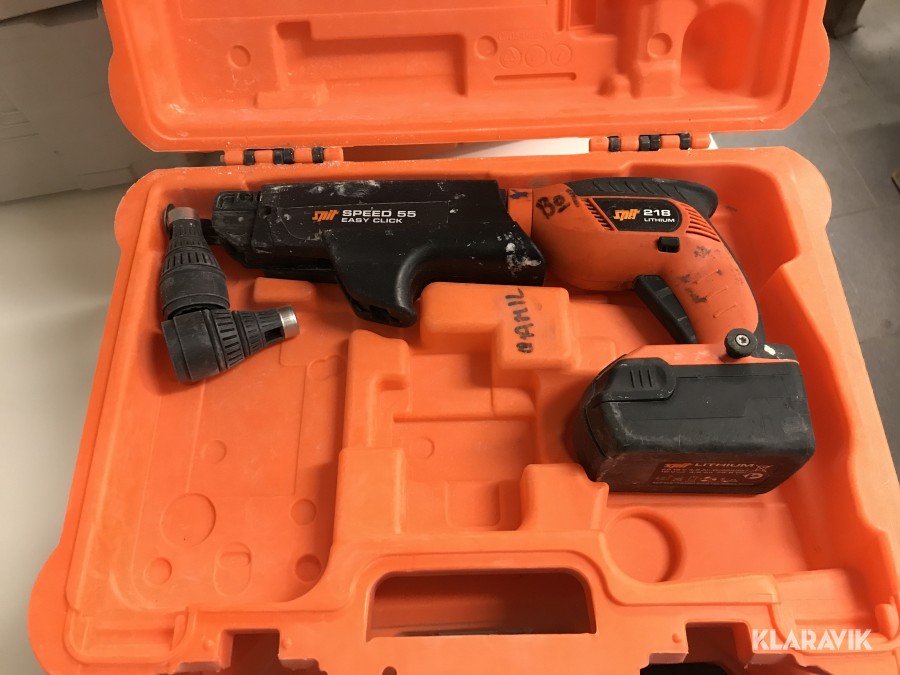 Klaravik Auktioner | 2st skruvpistol Spit speed easyclick