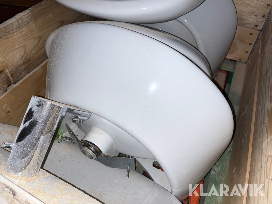 Handfat med beröringsfri blandare 4st Ido, Mora, Norrköpin