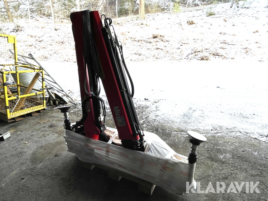 Kran Fassi Micro M30A.12, Jönköping, Klaravik auktioner