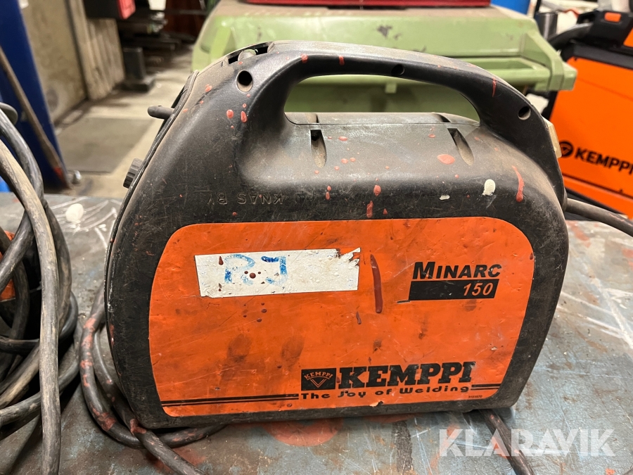 Svets Kemppi Minarc 150, Stockholm, Klaravik auktioner