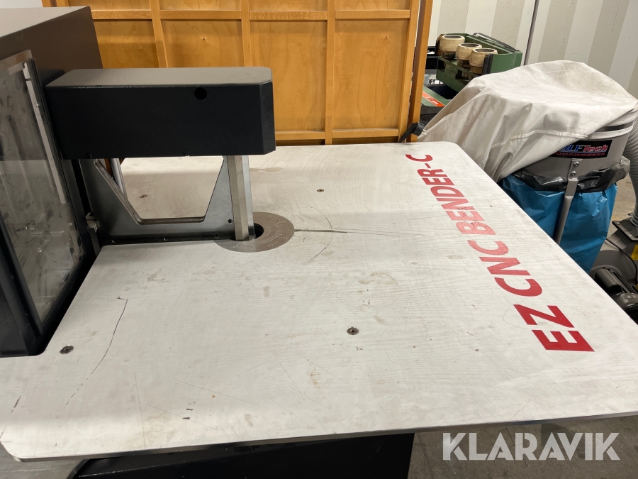 Maskin för tillverkning av kanalbokstäver, Norrköping, Klara