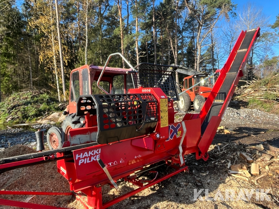 Vedmaskin Hakki Pilke 1X37, Norrtälje, Klaravik auktioner