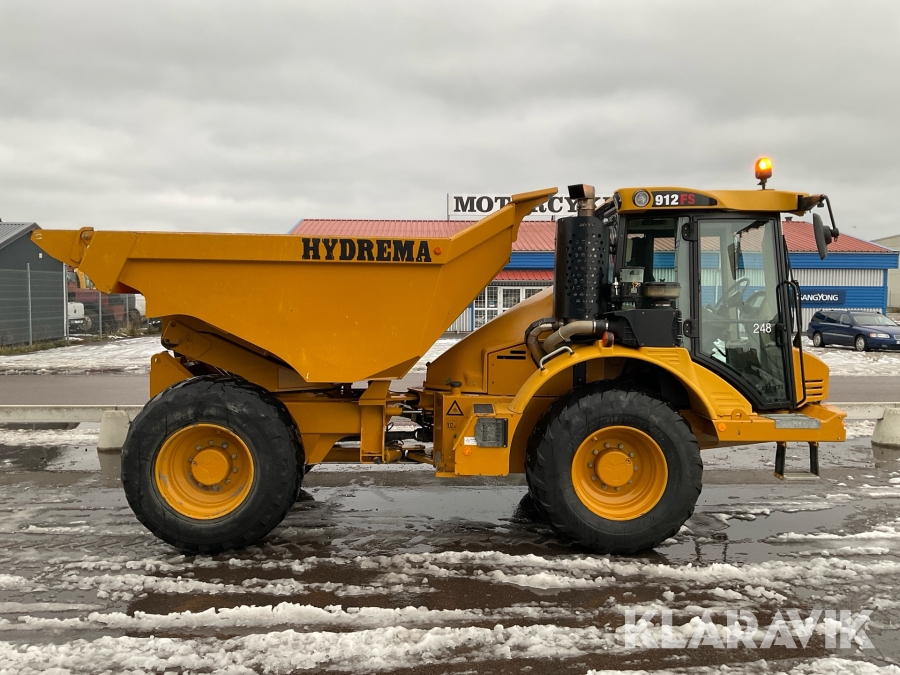 Dumper Hydrema 912 FS, Trelleborg, Klaravik auktioner