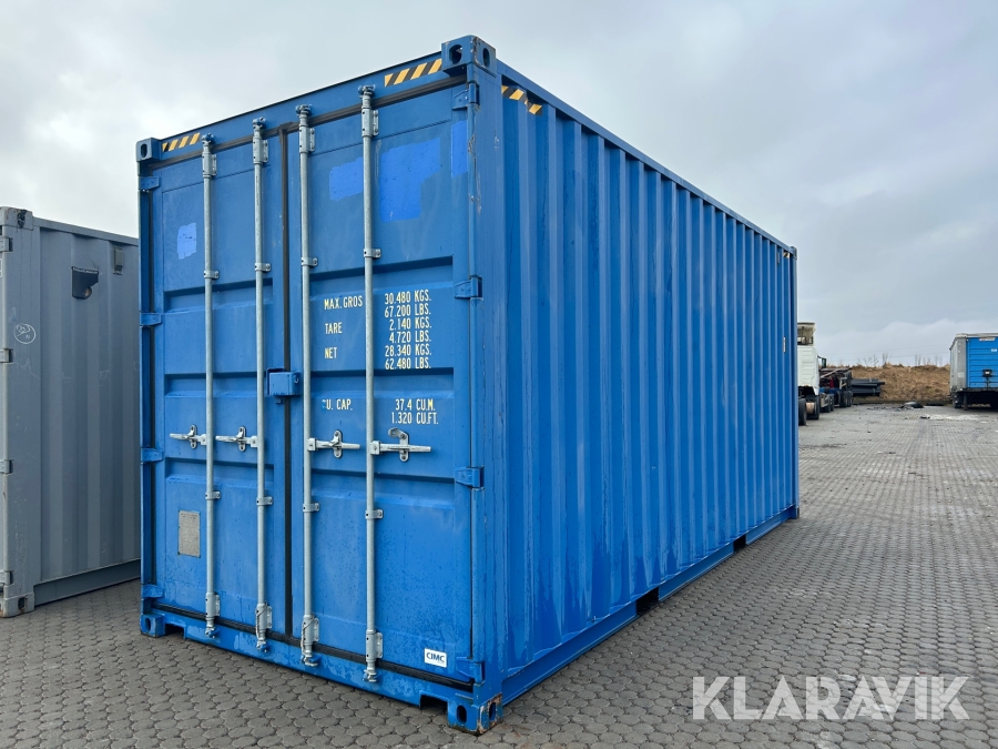 Container 20 fot, Vara, Klaravik auktioner