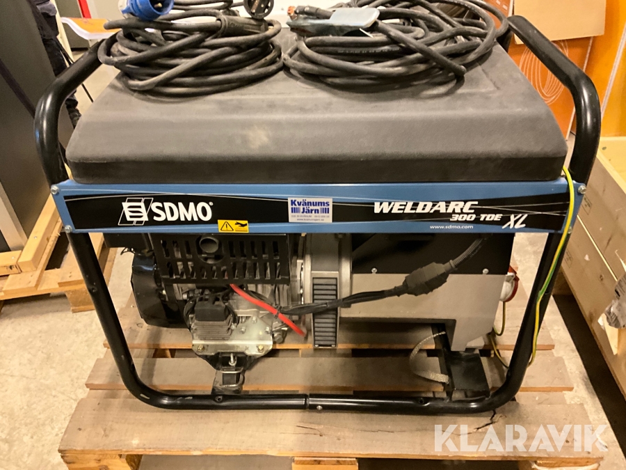 Motorsvets Weldarc 300 TDE XL C, Strängnäs, Klaravik auktion