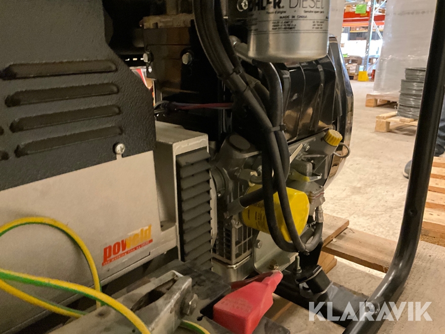 Motorsvets Weldarc 300 TDE XL C, Strängnäs, Klaravik auktion