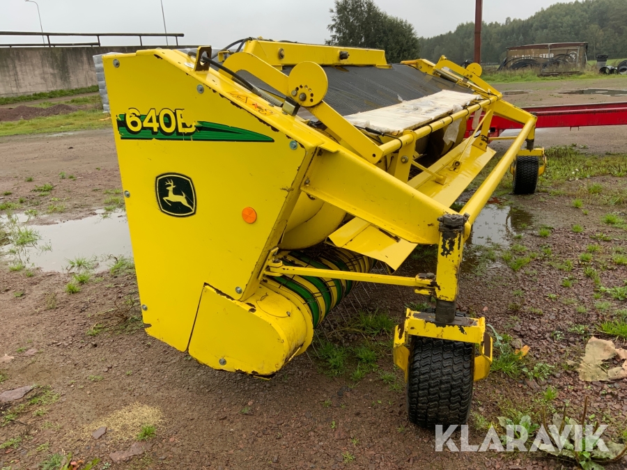 Foderskördarhuvud John Deere 640 B, Mariestad, Klaravik aukt