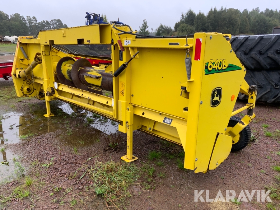 Foderskördarhuvud John Deere 640 B, Mariestad, Klaravik aukt