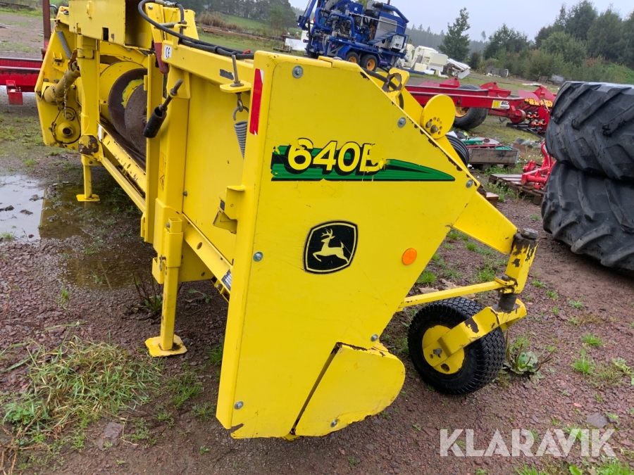 Foderskördarhuvud John Deere 640 B, Mariestad, Klaravik aukt