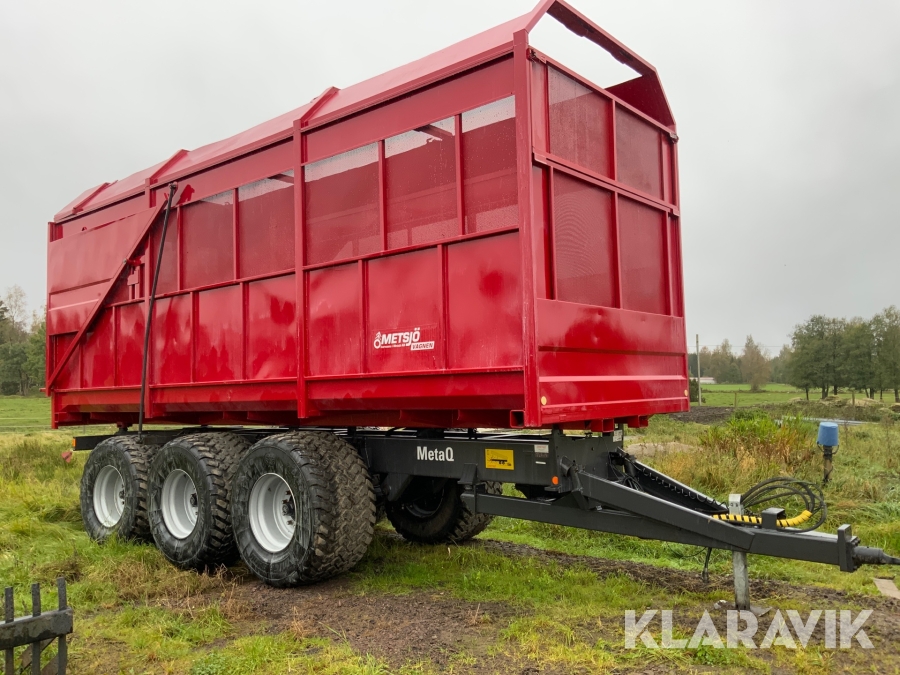 Hackvagn Metsjö MetaQ 75, Töreboda, Klaravik auktioner