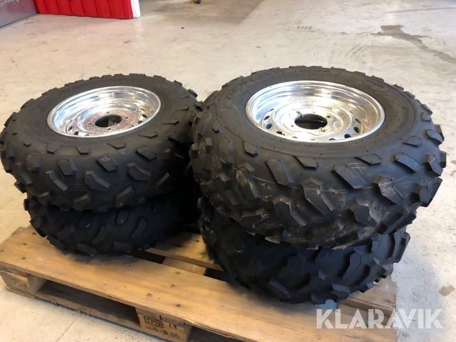 Klaravik Auktioner | En uppsätting ATV-hjul Kawasaki 750