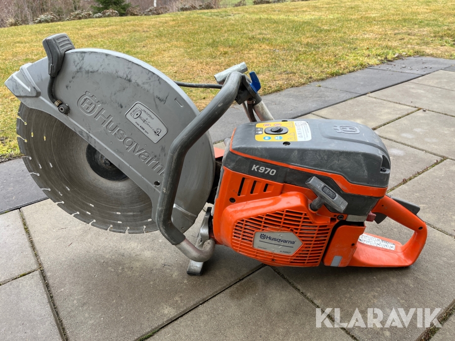 Motorkap Husqvarna K970, Linköping, Klaravik auktioner