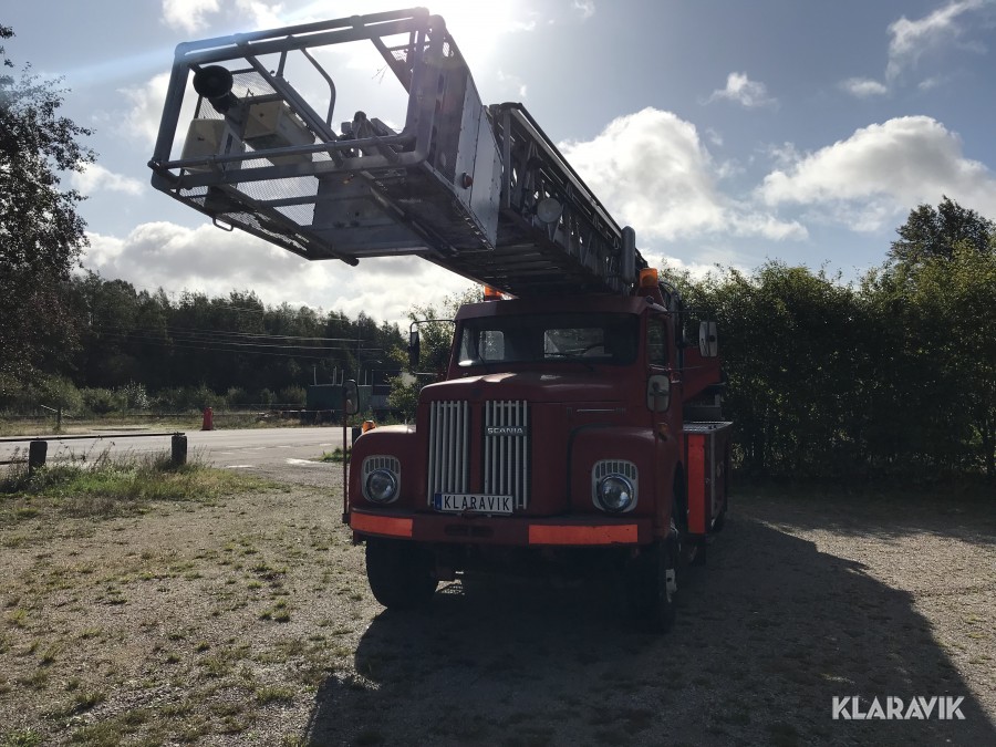 Brandbil / Stegbil veteran Scania L81