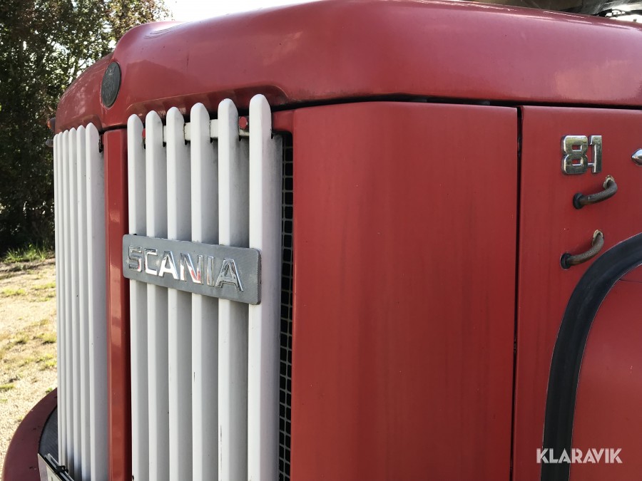 Brandbil / Stegbil veteran Scania L81