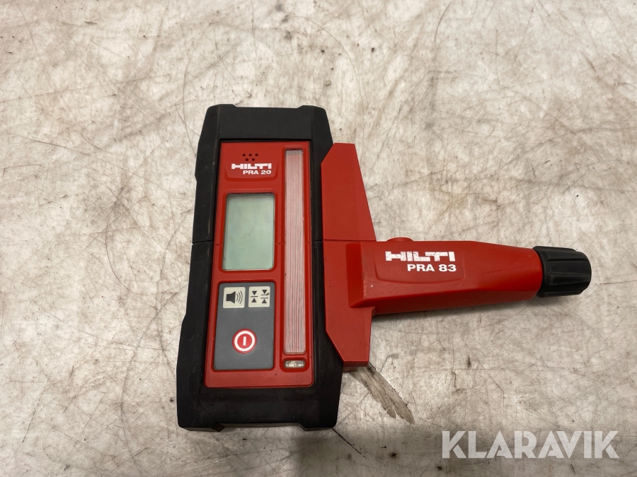 Planlaser & lasermottagare. Hilti PR2-HS, PRA20, Svalöv, Kla