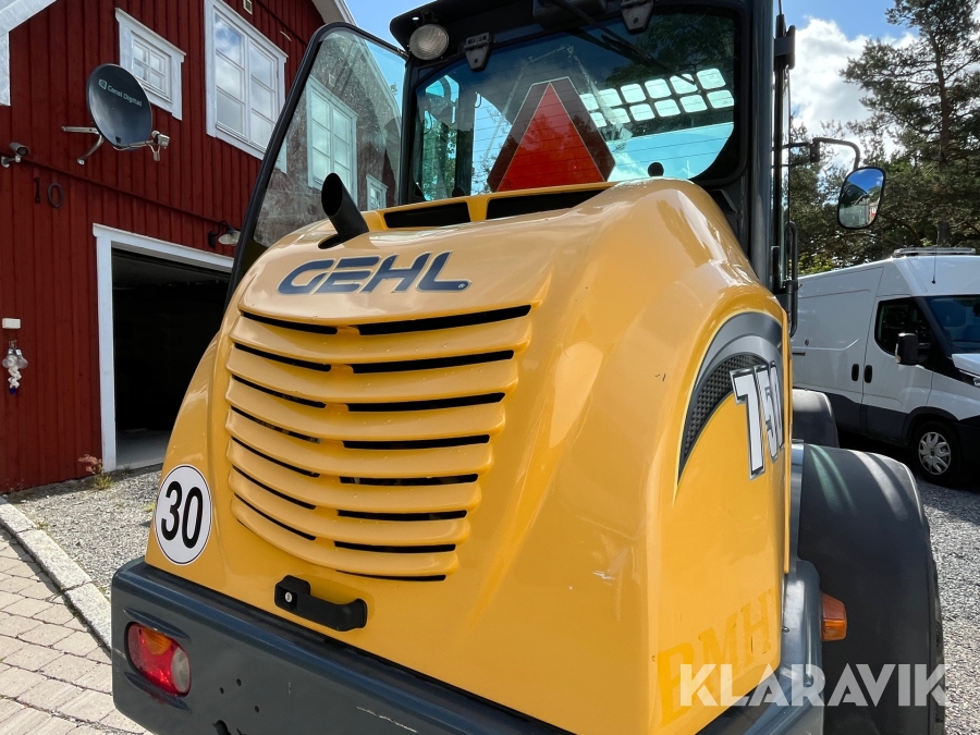 Lastmaskin Gehl 750, Norrtälje, Klaravik auktioner