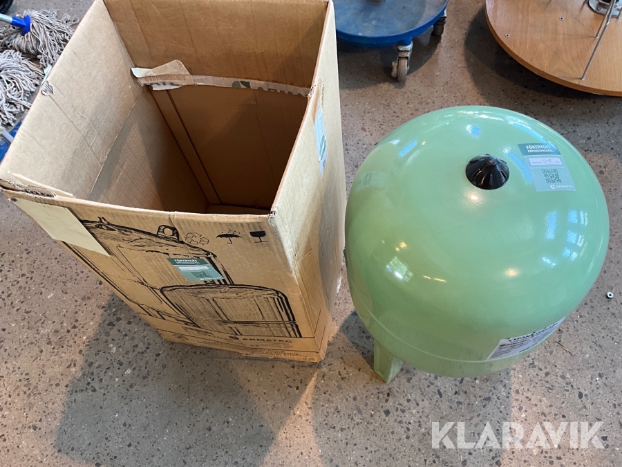 Epansionskärl Armatec, Huddinge, Klaravik auktioner