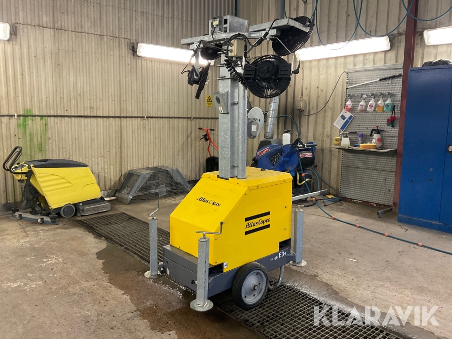 Belysningsmast Atlas Copco Hilight E3+, Jönköping, Klaravik