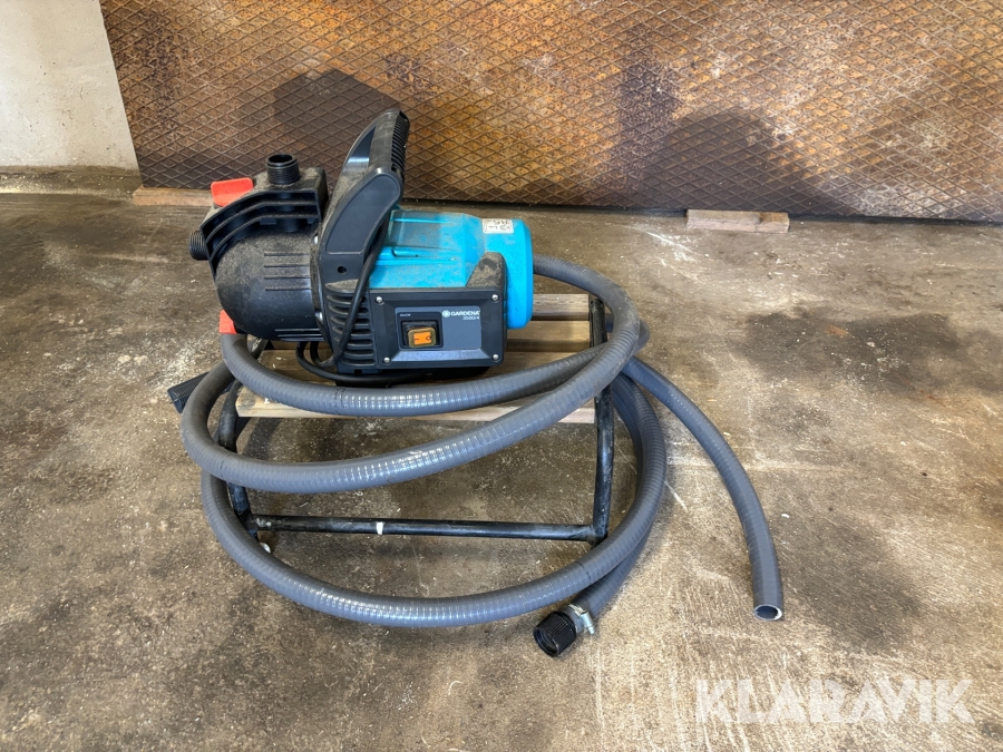 Vattenpump Gardena 3500/4, Kil, Klaravik auktioner