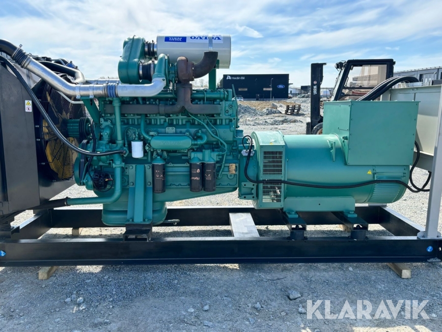 Generator Volvo Penta 550KVa, Enköping, Klaravik auktioner