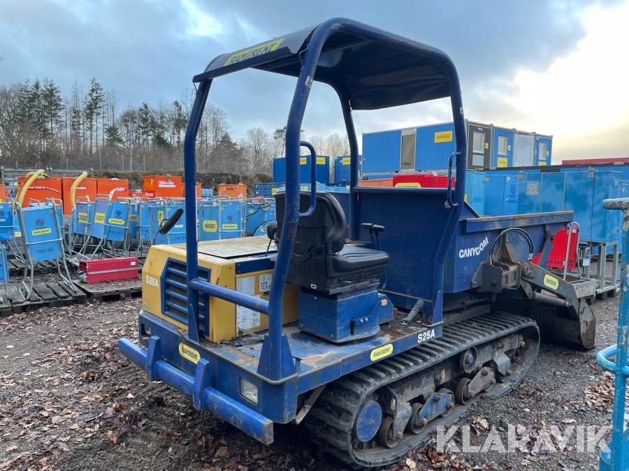 Dumper Canycom S25A, Svalöv, Klaravik auktioner