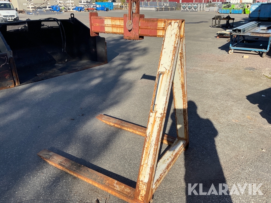 Pallyft för kran, Luleå, Klaravik auktioner