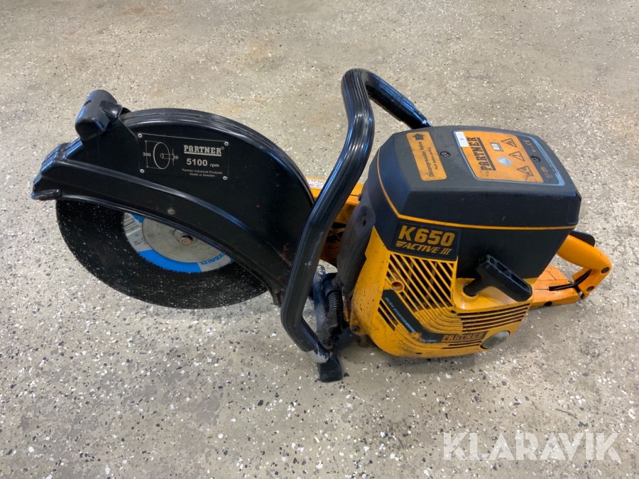 Klaravik Auktioner | Motorkap Partner K650 Active III