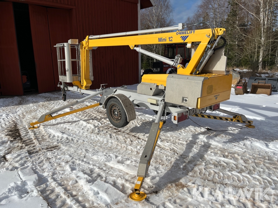 Släpvagnslift Ommelift Mini 12, Ödeshög, Klaravik auktioner
