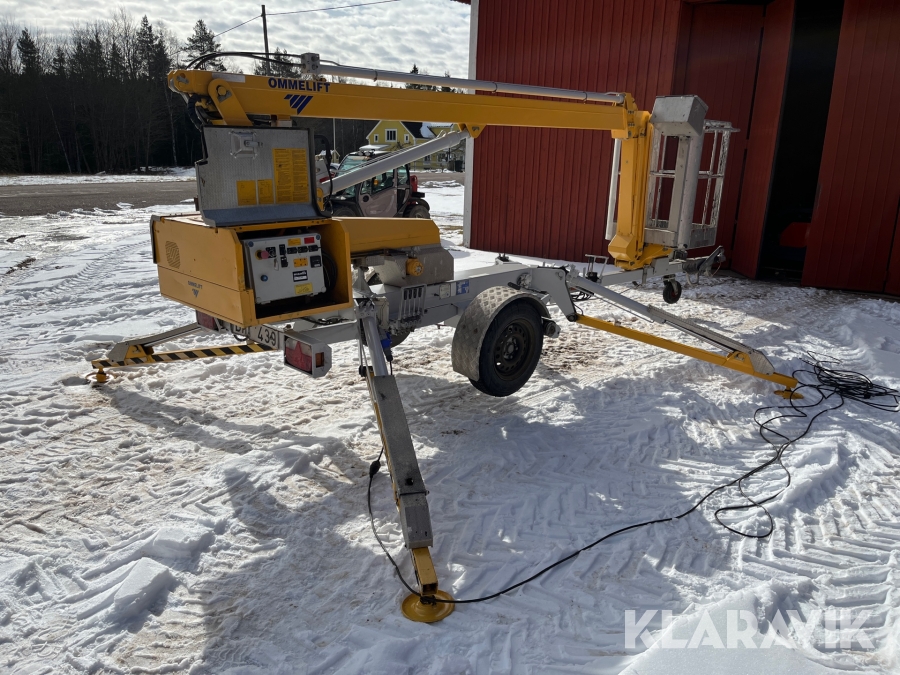Släpvagnslift Ommelift Mini 12, Ödeshög, Klaravik auktioner