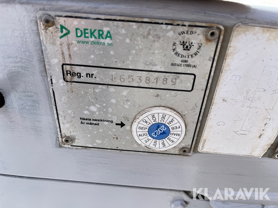 Släpvagnslift Ommelift Mini 12, Ödeshög, Klaravik auktioner