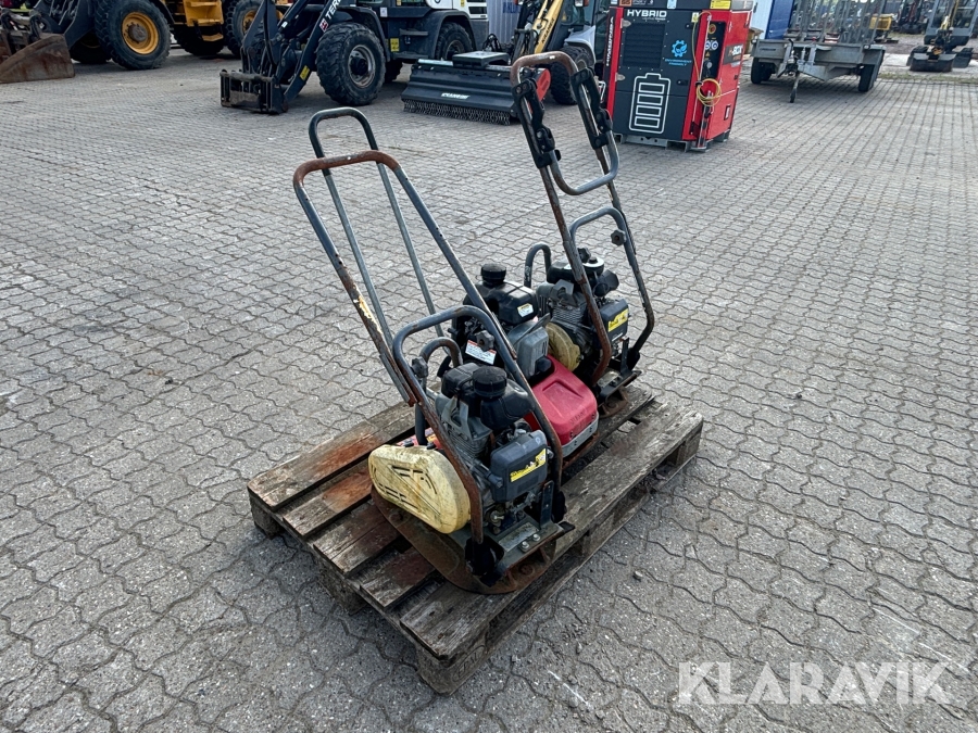 Markvibratorer Swepac & Atlas Copco F50 / LF50, Svalöv, Klar
