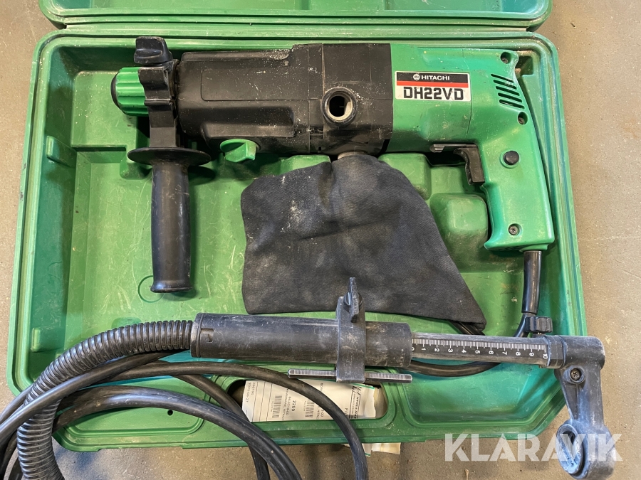 Borrhammare Hitachi DH22VD, Örnsköldsvik, Klaravik auktioner