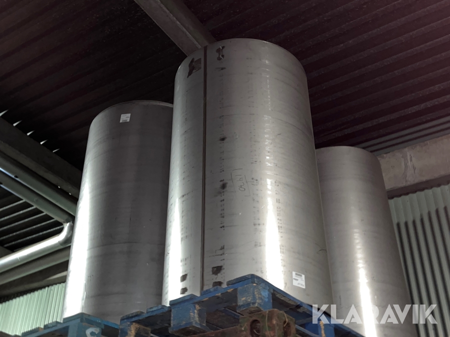 Rostfria rör 5 st, Norrköping, Klaravik auktioner