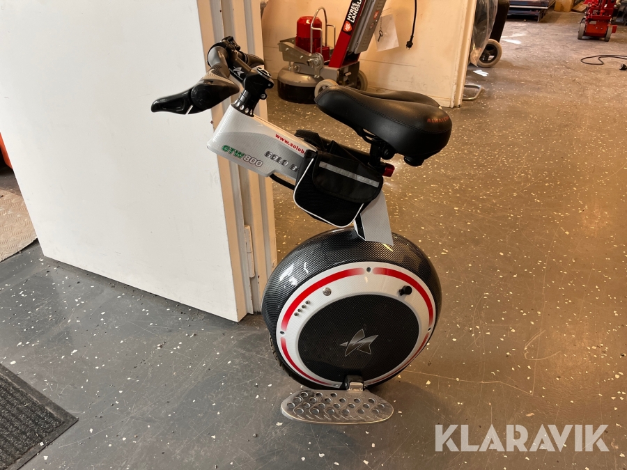 Eldriven enhjuling Solo balance GTW800, Solna, Klaravik aukt