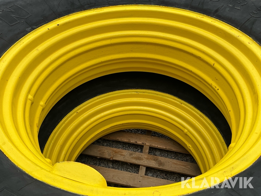 Dubbelmontage Michelin XM108 650/65R38, Hallsberg, Klaravik