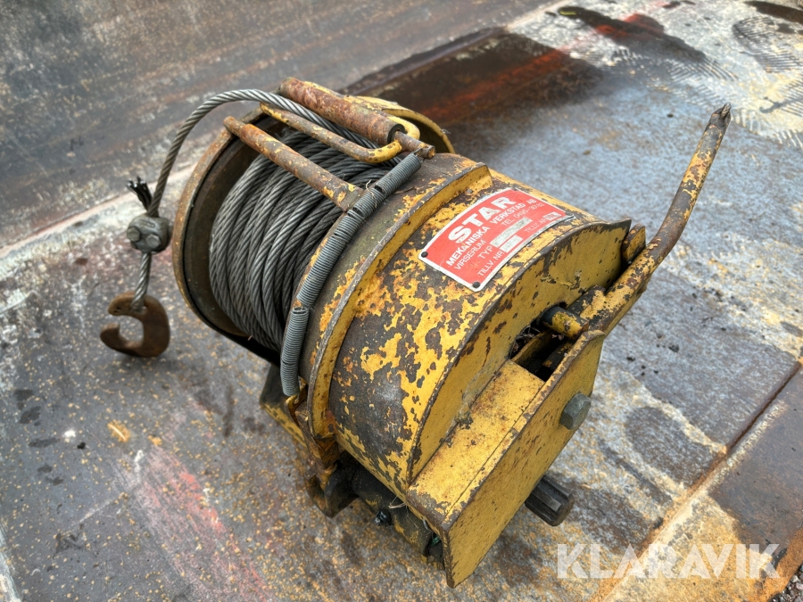 Vinsch till traktor Star, Oskarshamn, Klaravik auktioner