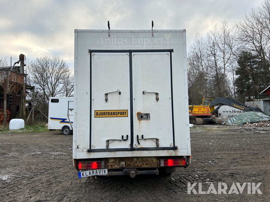 Hästbuss Mercedes-Benz Sprinter 316, Enköping, Klaravik aukt